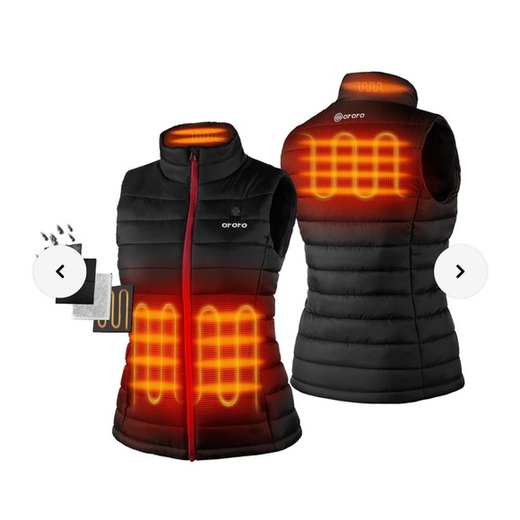 Ororo | Jackets & Coats | Ororo Black Heated Puffer Vest | Poshmark